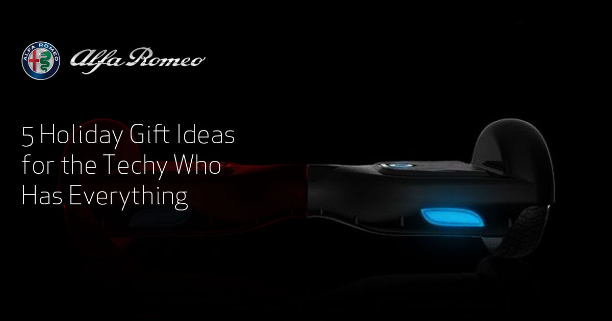 Living Alfa Romeo | Tech | 5 Holiday Gift Ideas for the Techy Who Has ...